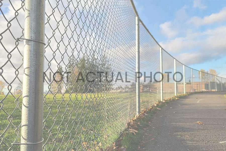 Black Chain Link Fence 4' Residential at 32415 Ketchum Blvd, Afton, OK ...