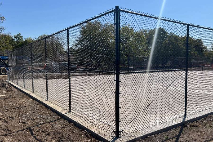 Pickleball Court Fence Installation - Empire Fence